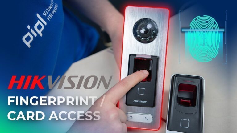 Hikvision Fingerprint Access Control Terminal + Ivms-4200 Fingerprints ...